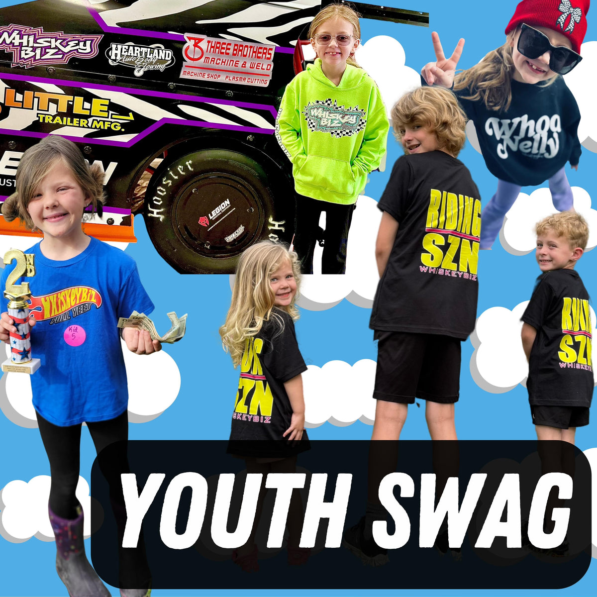 WHISKEY BIZ Youth / Kid Swag – Whiskey Biz
