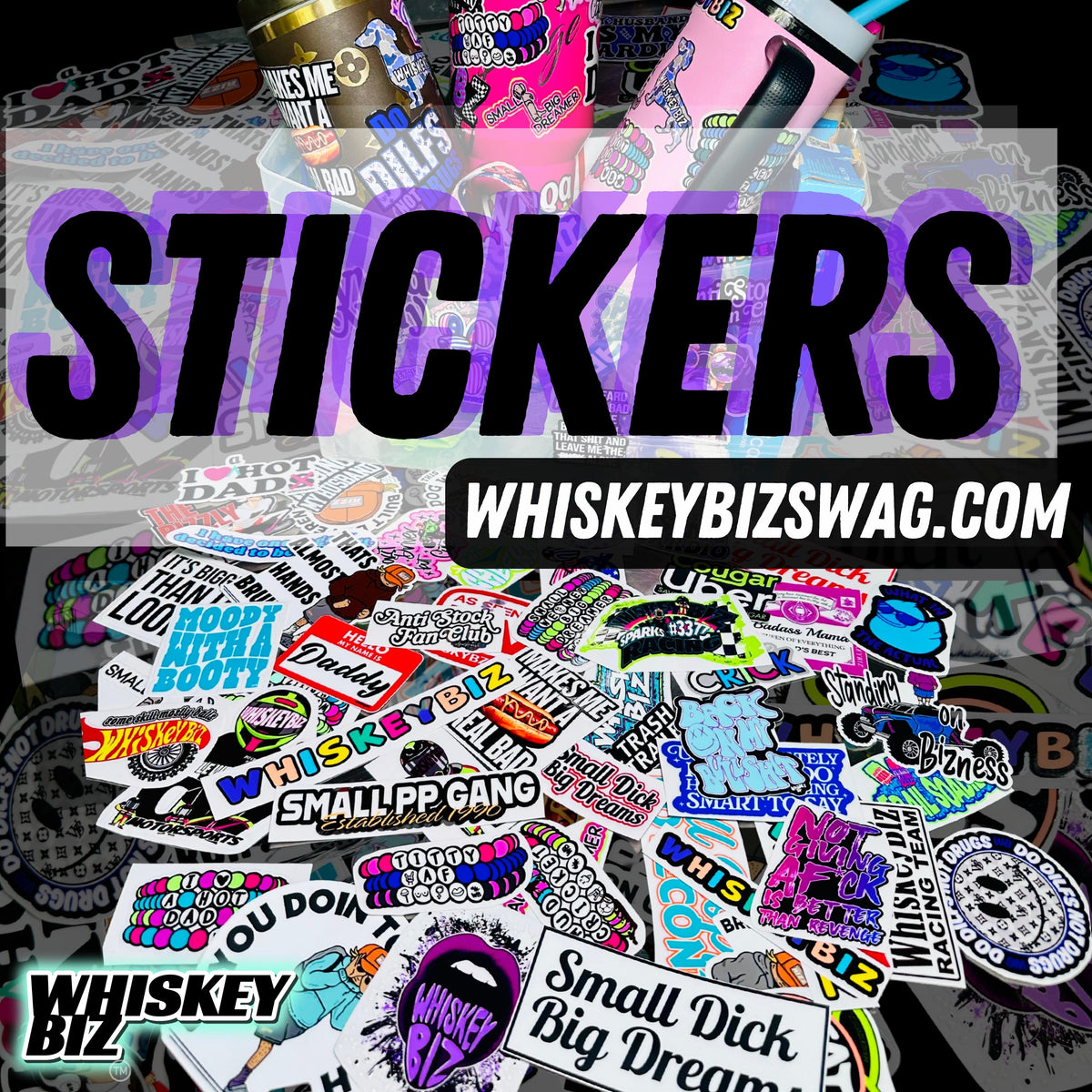 Whiskey Biz - STICKERS