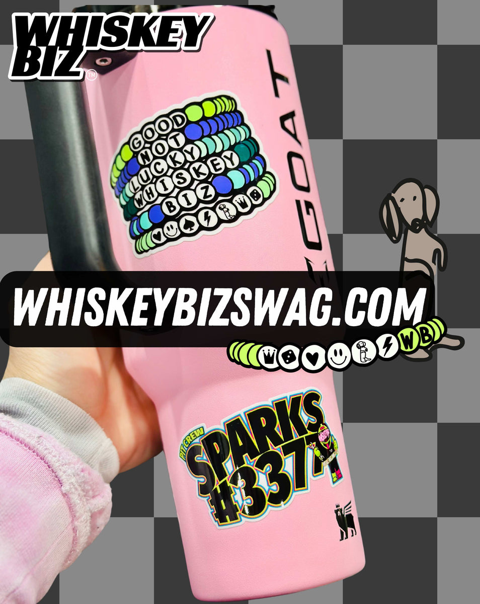 Whiskey Biz - Pit Crew Sparks #3377 Racing Sticker