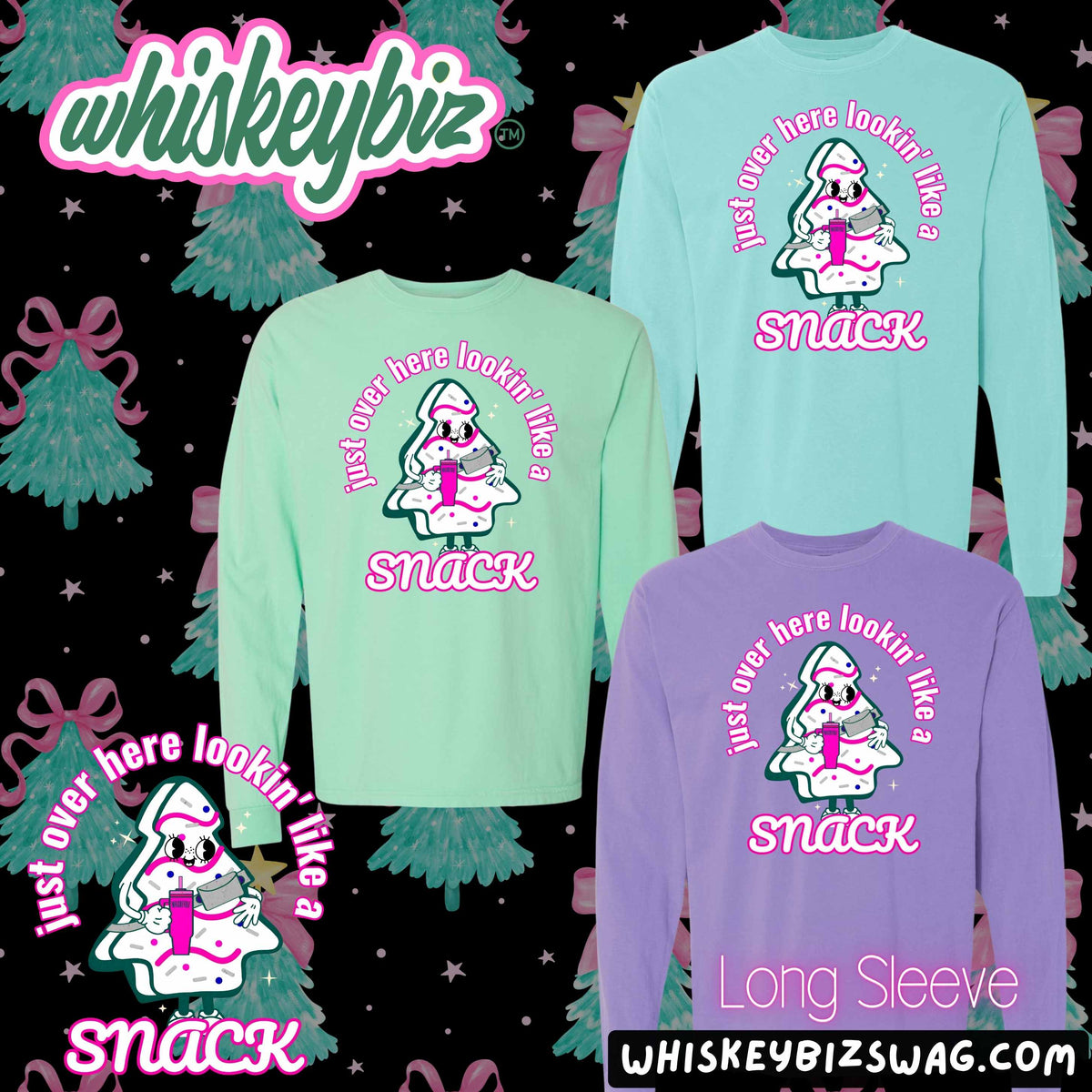 Whiskey Biz Holiday Swag - Looking Like a Snack