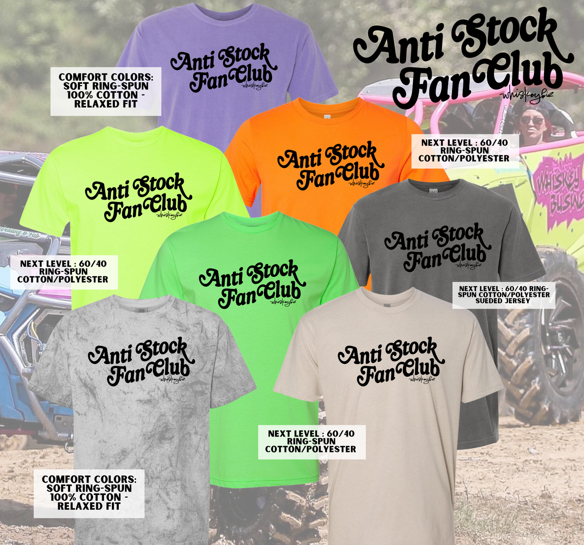 Whiskey Biz - Anti Stock Fan Club - Tee