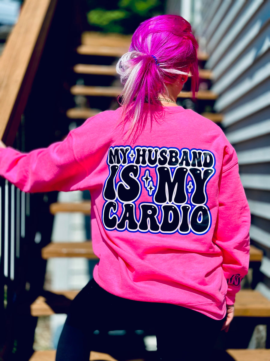 Whiskey Biz - My Husband Is My Cardio - pink