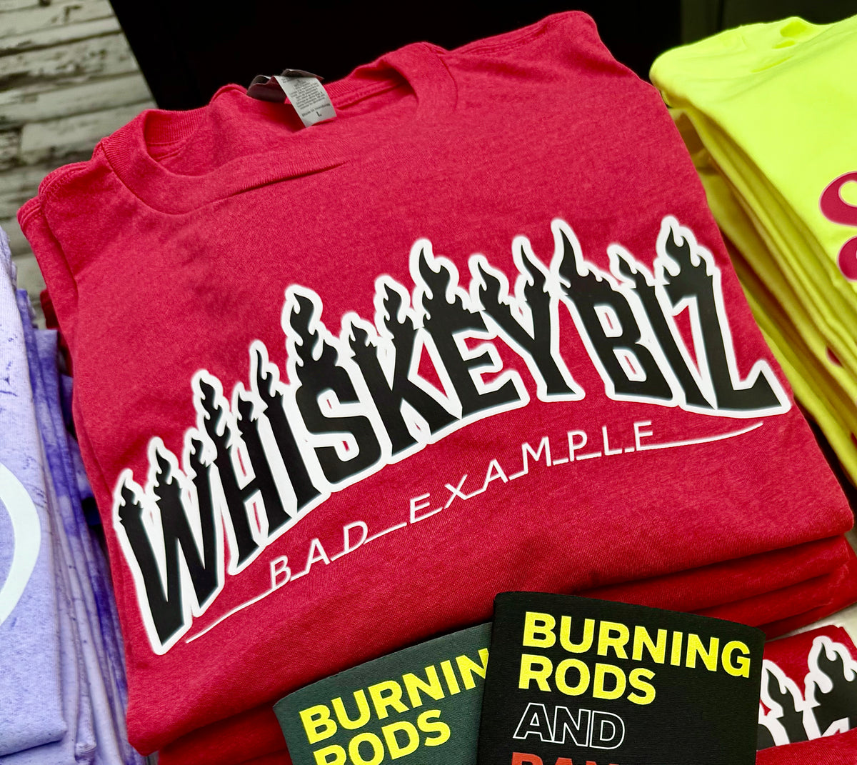 WHISKEY BIZ - BAD EXAMPLE FLAME - Hoodie/Sweatshirt – Whiskey Biz
