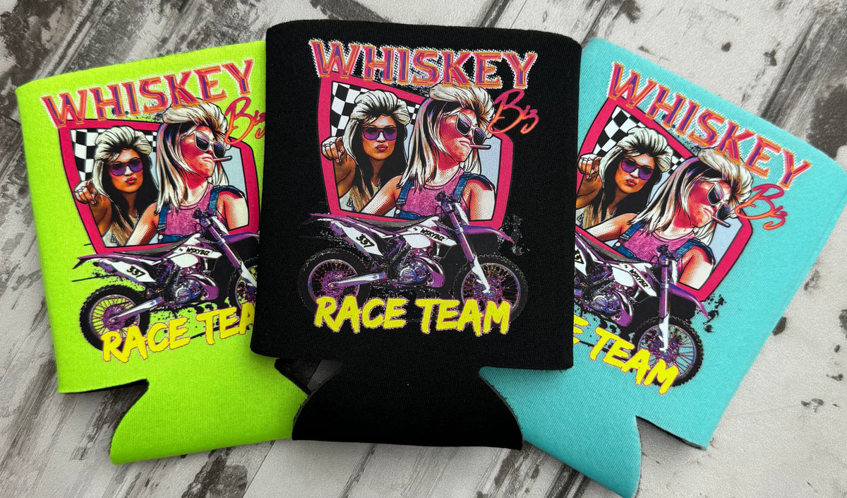 Whiskey Biz MULLET RACE TEAM - CAN HOLDER