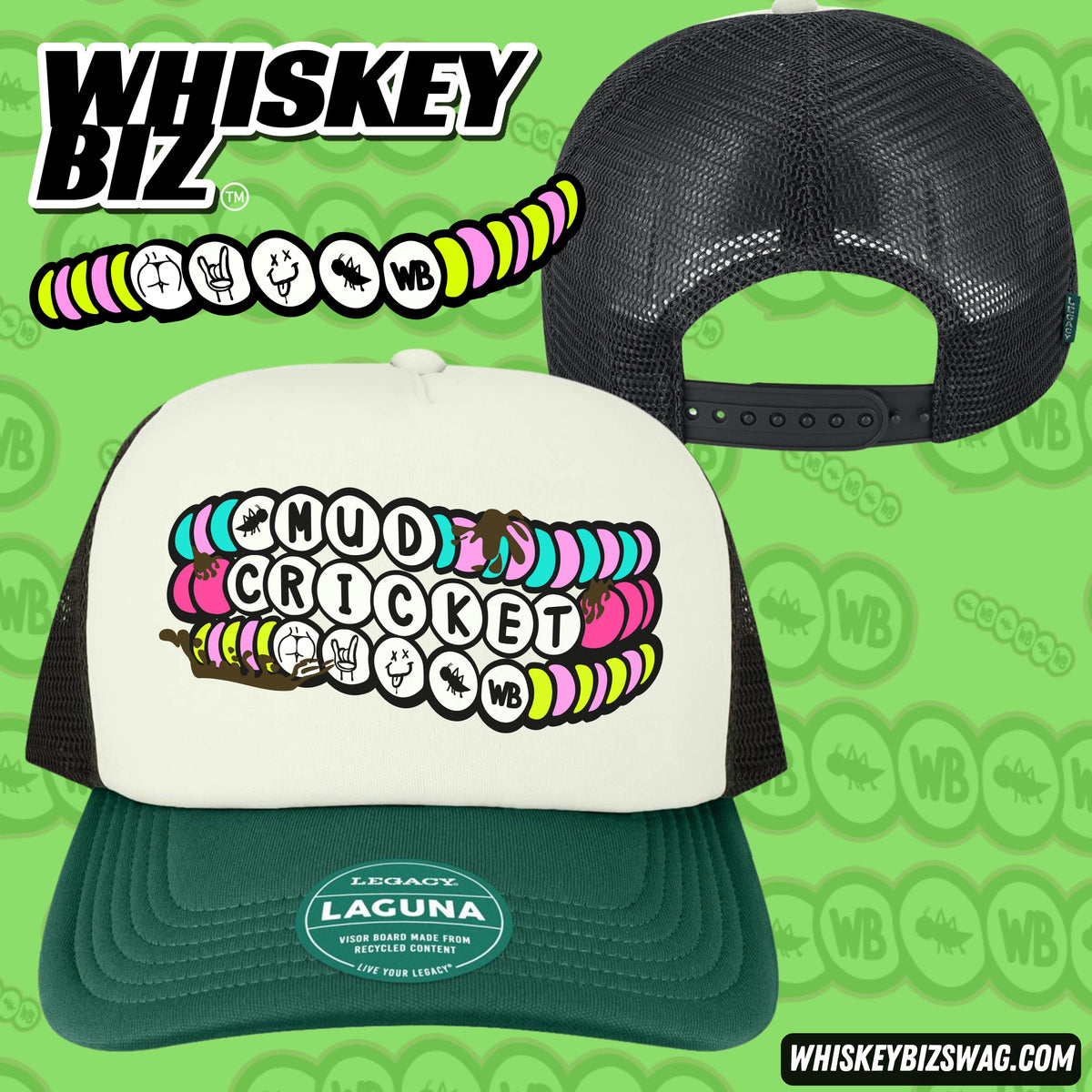 Whiskey Biz - Mud Cricket Snapback