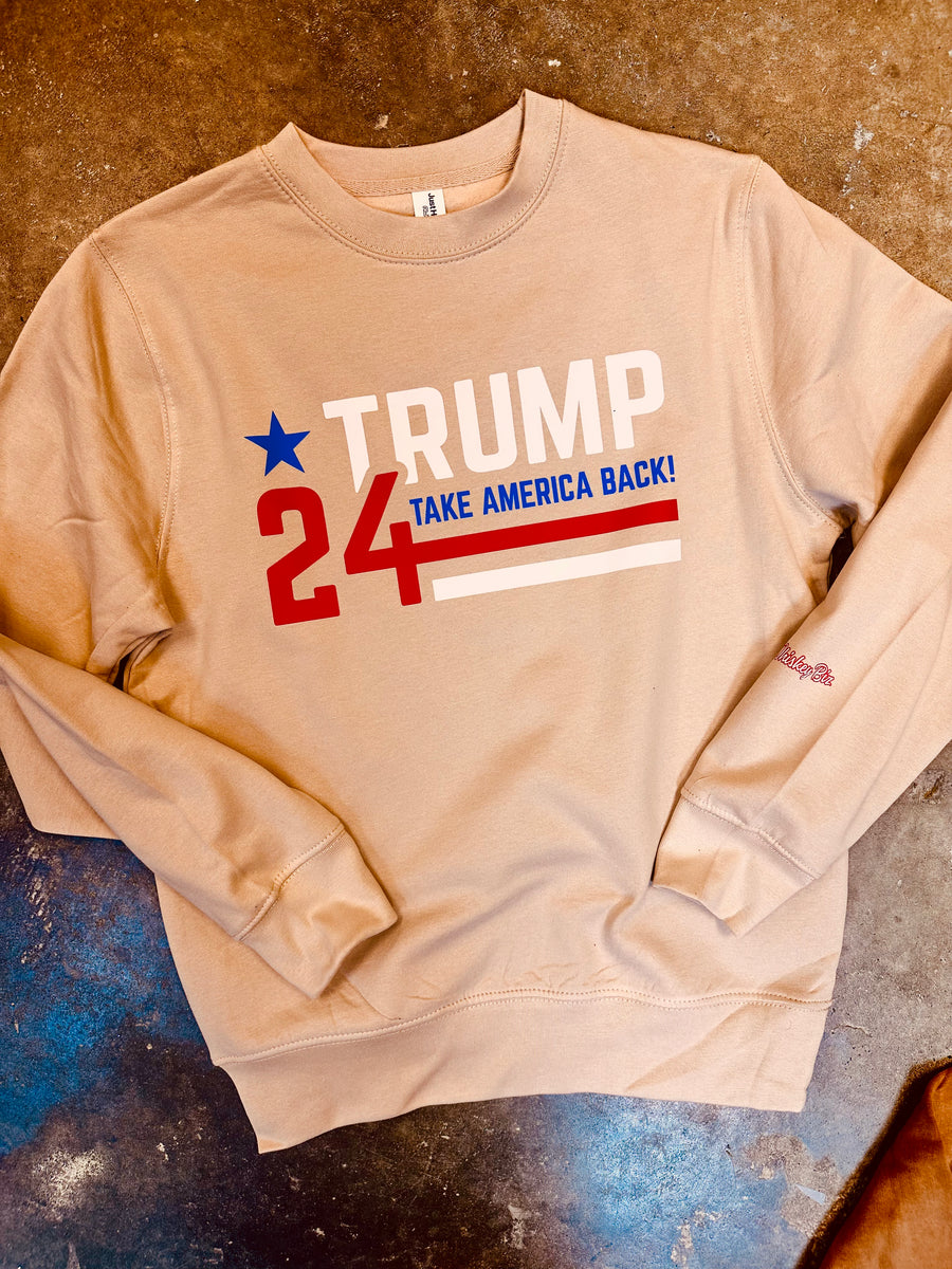 2024 TRUMP - SWEATSHIRT – Whiskey Biz